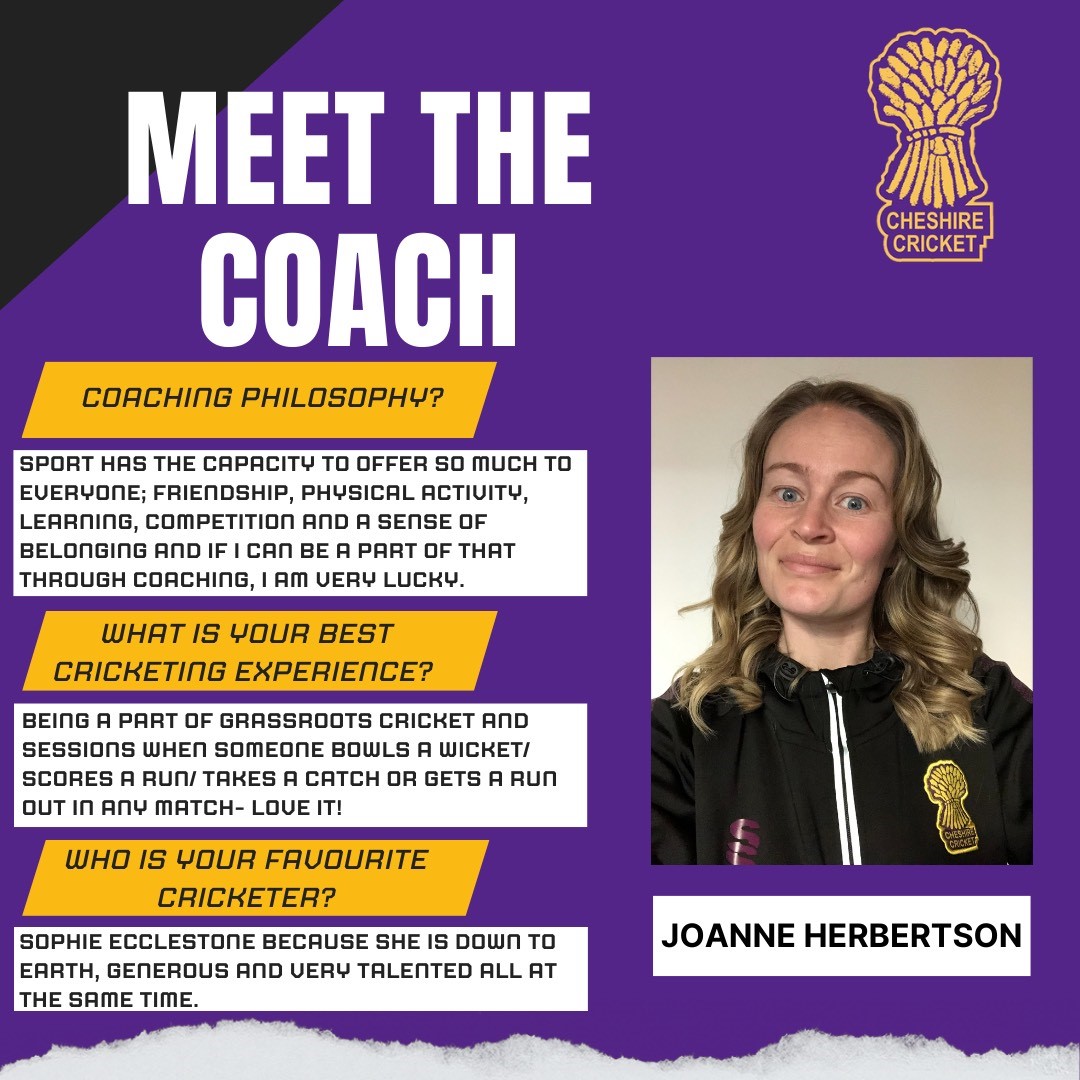 Meet Our Coaches 7 | Cheshire Cricket Board