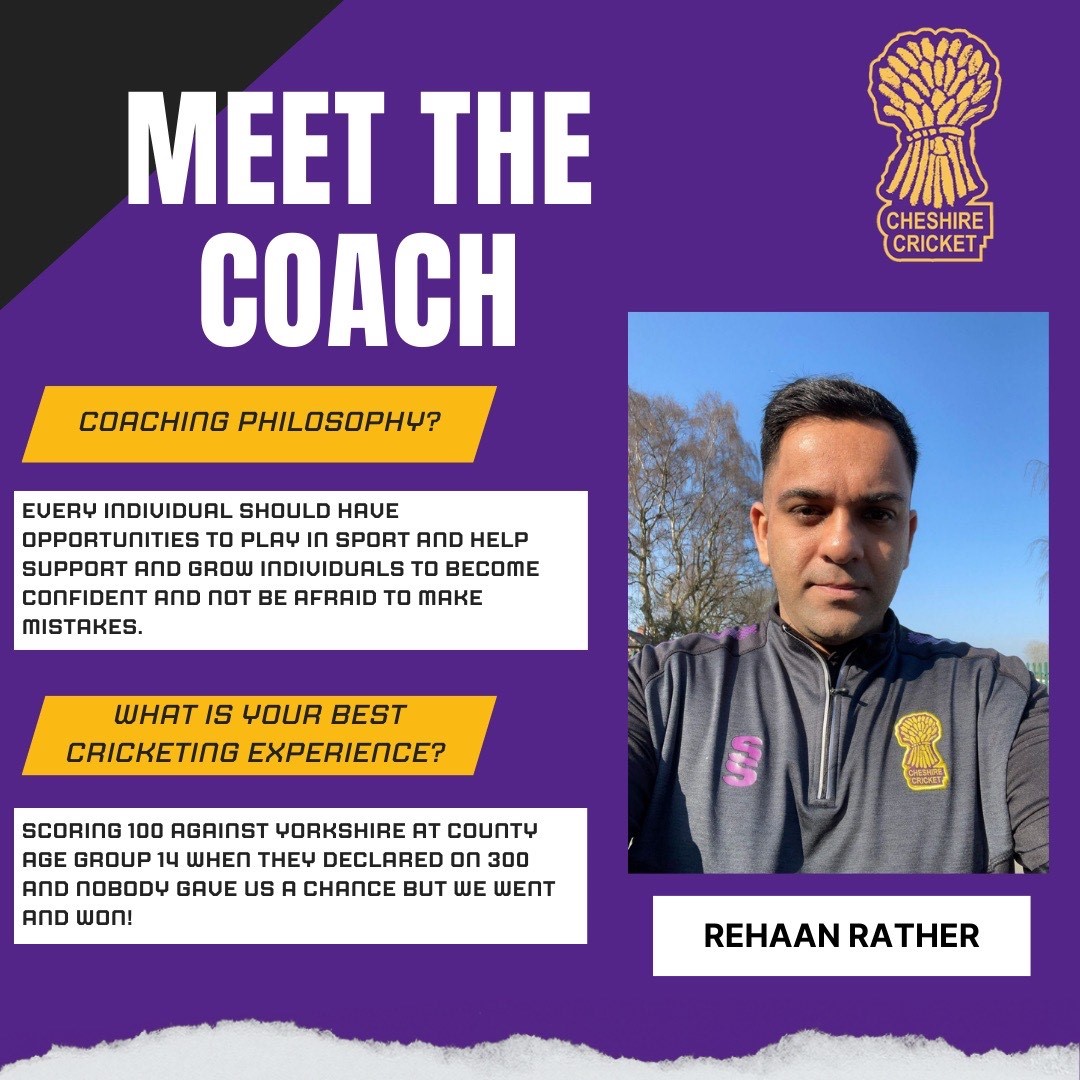 Meet Our Coaches 10 | Cheshire Cricket Board