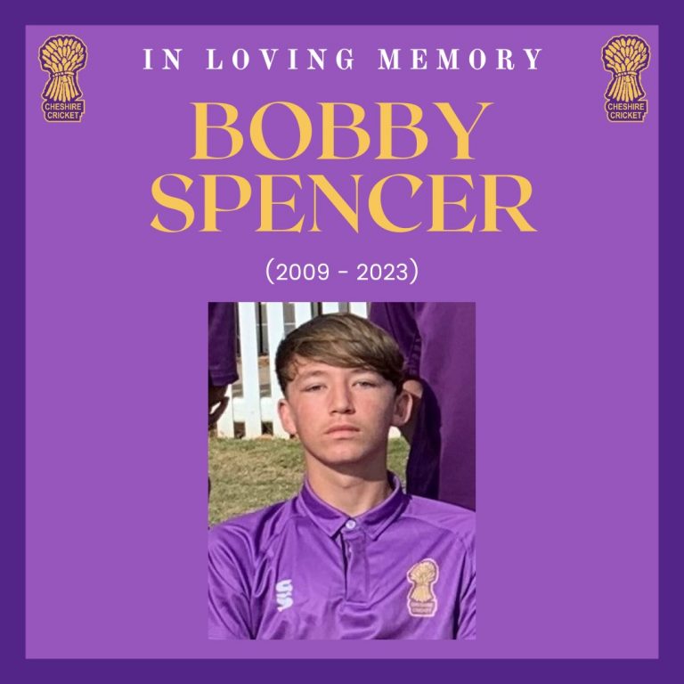 Bobby Spencer 2009-2023 | Cheshire Cricket Board