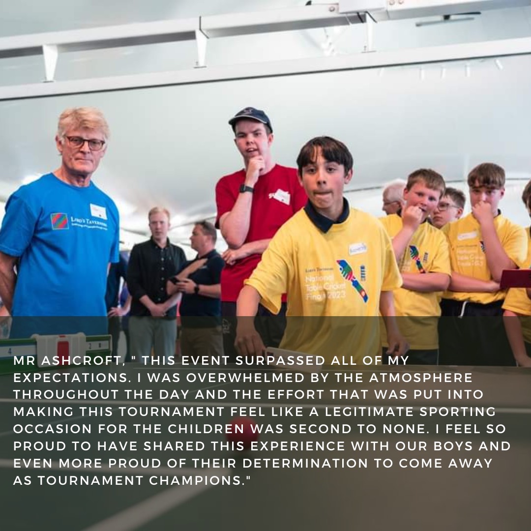 Wirral GS Table Cricket Champs | Cheshire Cricket Board