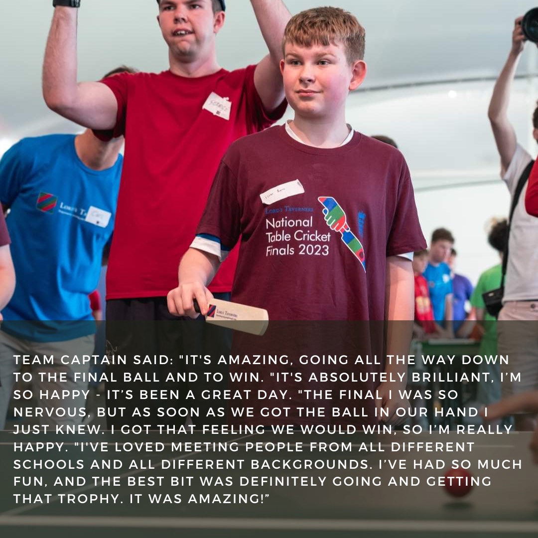 Wirral GS Table Cricket Champs | Cheshire Cricket Board