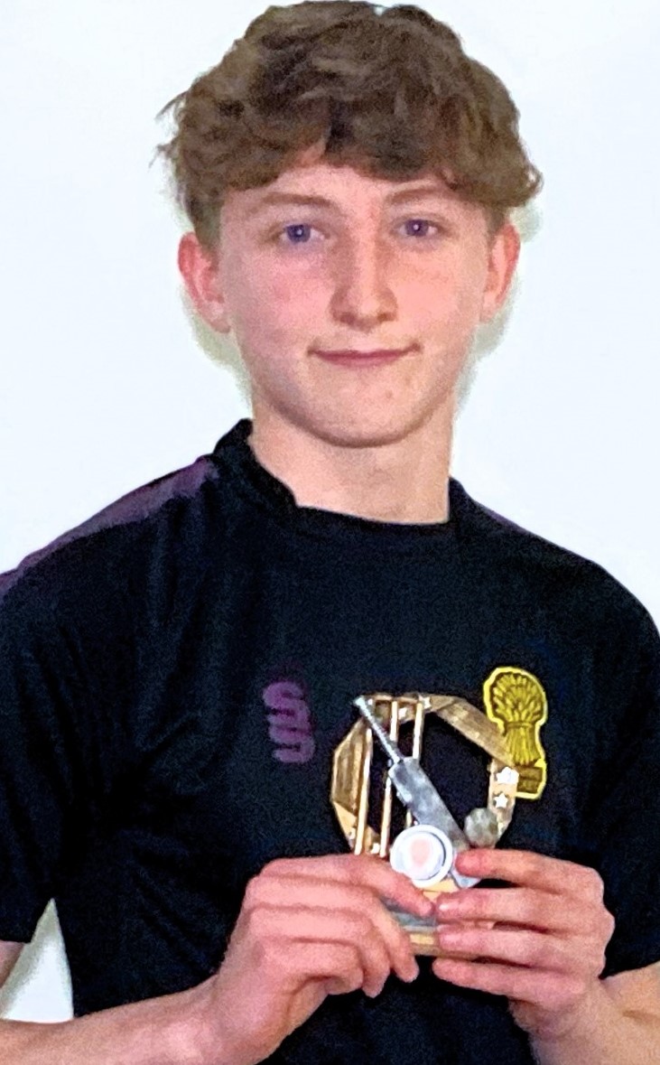 Bobby Spencer Award for Joe | Cheshire Cricket Board