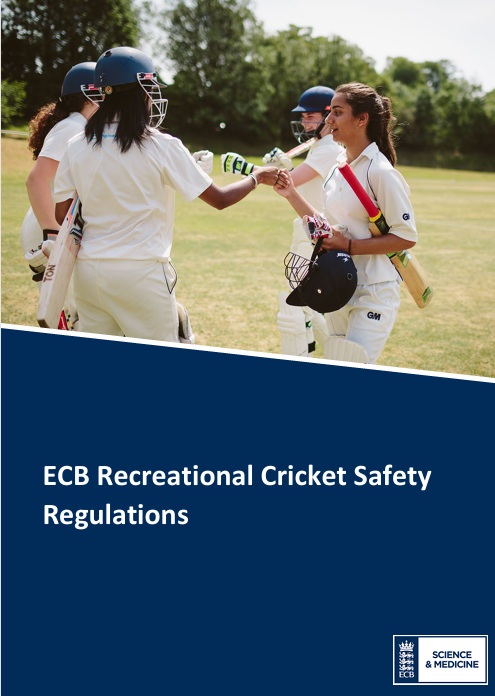 ECB Safety Regulations 2025 | Cheshire Cricket Board