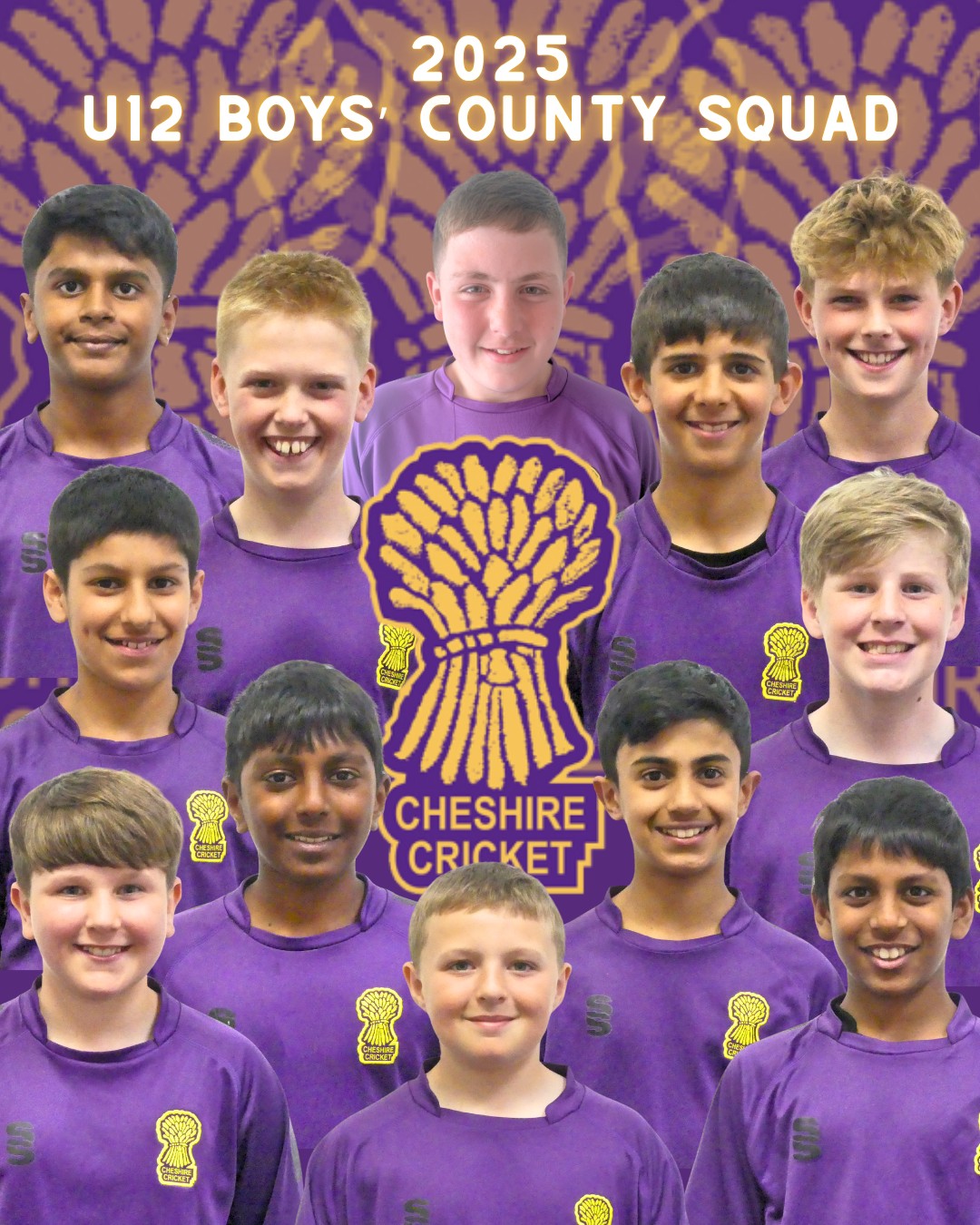 Cheshire Cricket age group squads (Boys) | Cheshire Cricket Board
